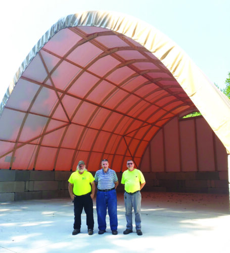 Yellow Creek Twp. constructs the township’s first salt barn | News ...